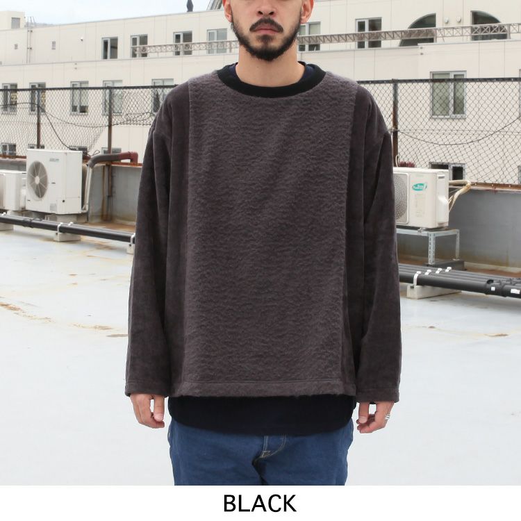 THING FABRICS TF Switching pullover | Brownfloor clothing Official ...