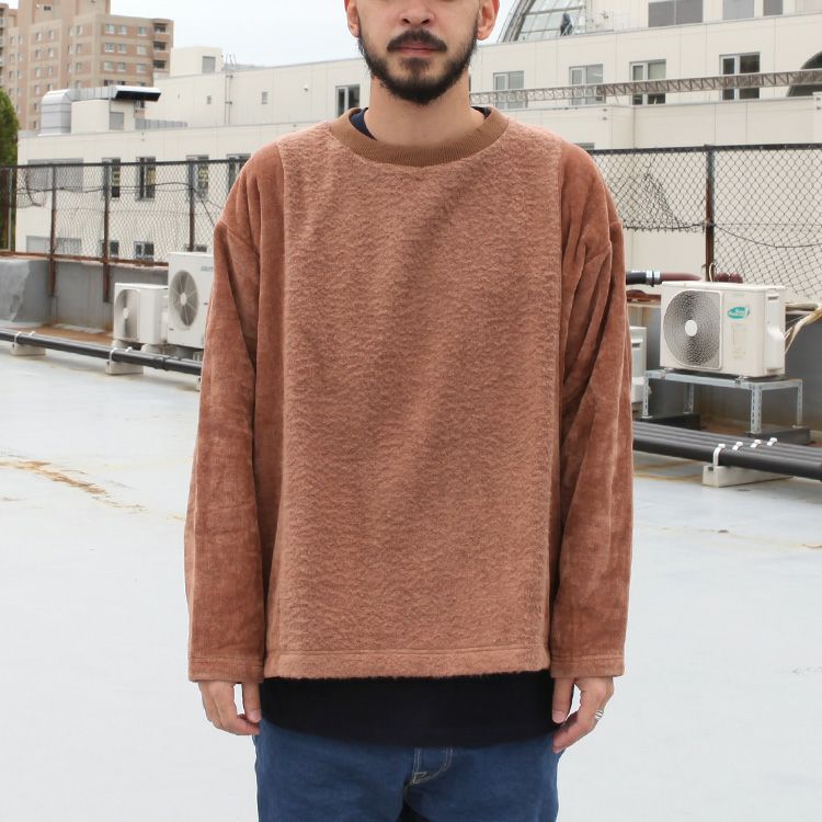 THING FABRICS TF Switching pullover | Brownfloor clothing Official ...