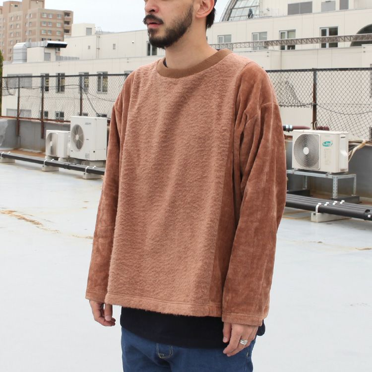THING FABRICS TF Switching pullover | Brownfloor clothing Official ...