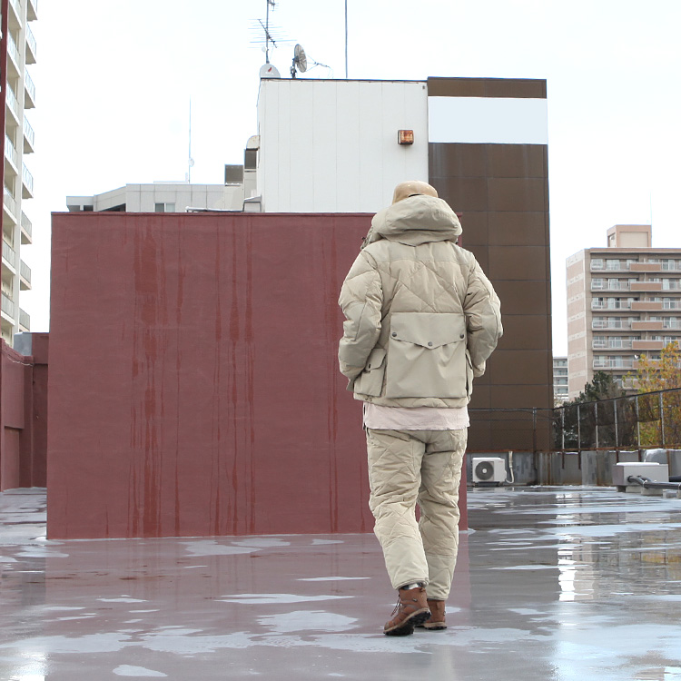 norbit FIELD DOWN SHORT JACKET | Brownfloor clothing Official Onlineshop