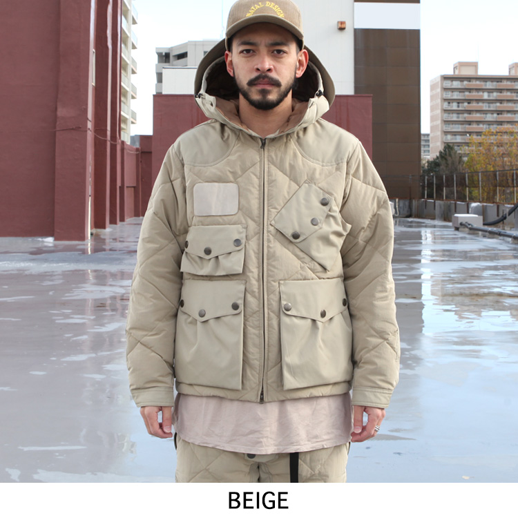 norbit FIELD DOWN SHORT JACKET | Brownfloor clothing