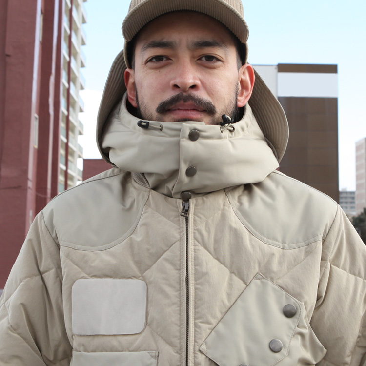 norbit FIELD DOWN SHORT JACKET | Brownfloor clothing Official Onlineshop