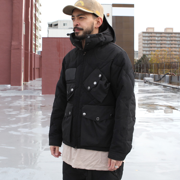 norbit FIELD DOWN SHORT JACKET | Brownfloor clothing