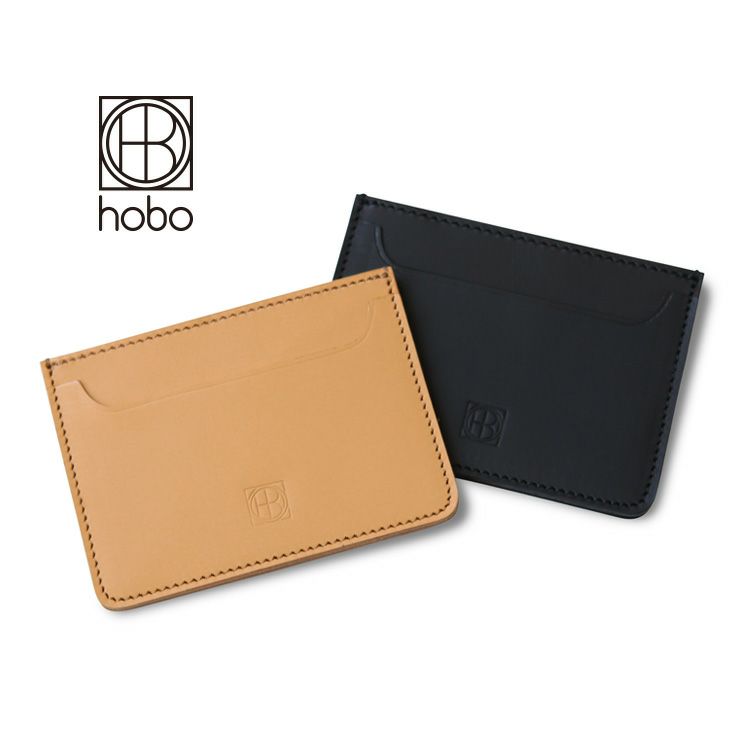 hobo COMPACT CARD CASE SMOOTH COW LEATHER 2023SS | Brownfloor clothing