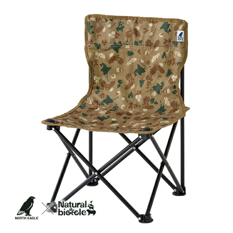 NORTH EAGLE × Naturalbicycle N×NコンパクトチェアS CAMO （配送料金